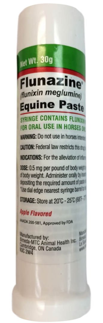 Rx Flunazine Equine Paste x 30 gm tube for Horses — Jeffers