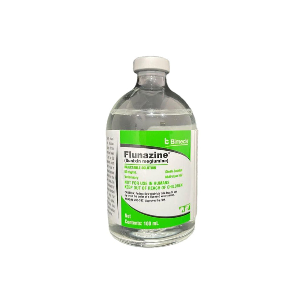 Rx Flunazine Meglumine Injectable Solution for Horse and Cattle — Jeffers