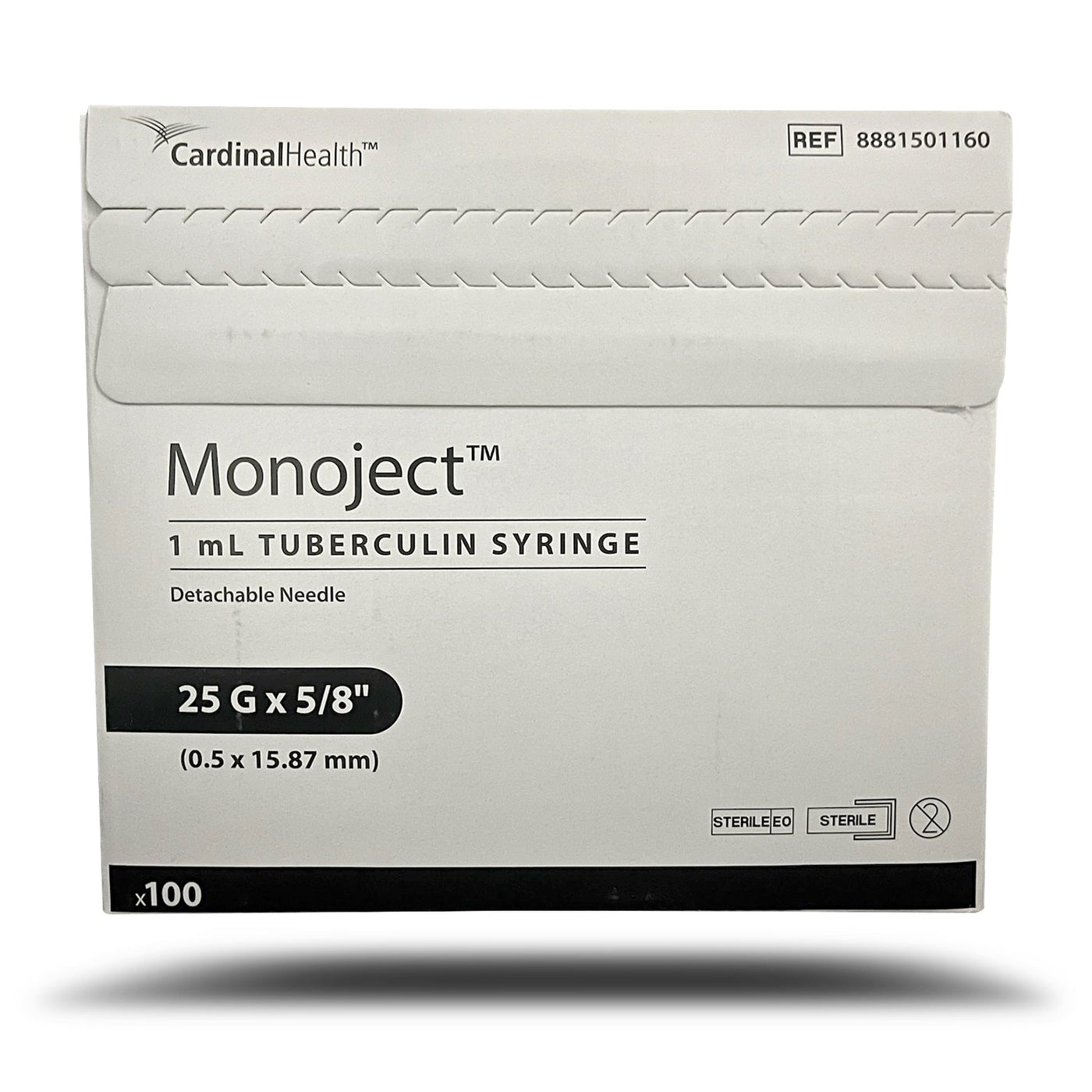 Rx Monoject Tuberculin (TB) Syringe with Needle Combo — Jeffers