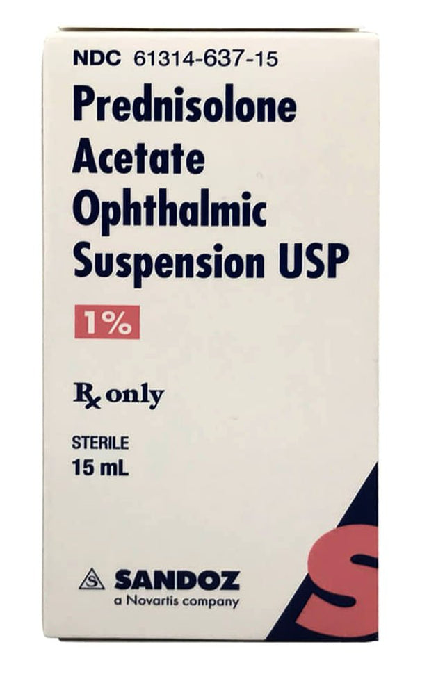 Rx Prednisolone Acetate Ophthalmic Suspension for Dogs & Horses — Jeffers