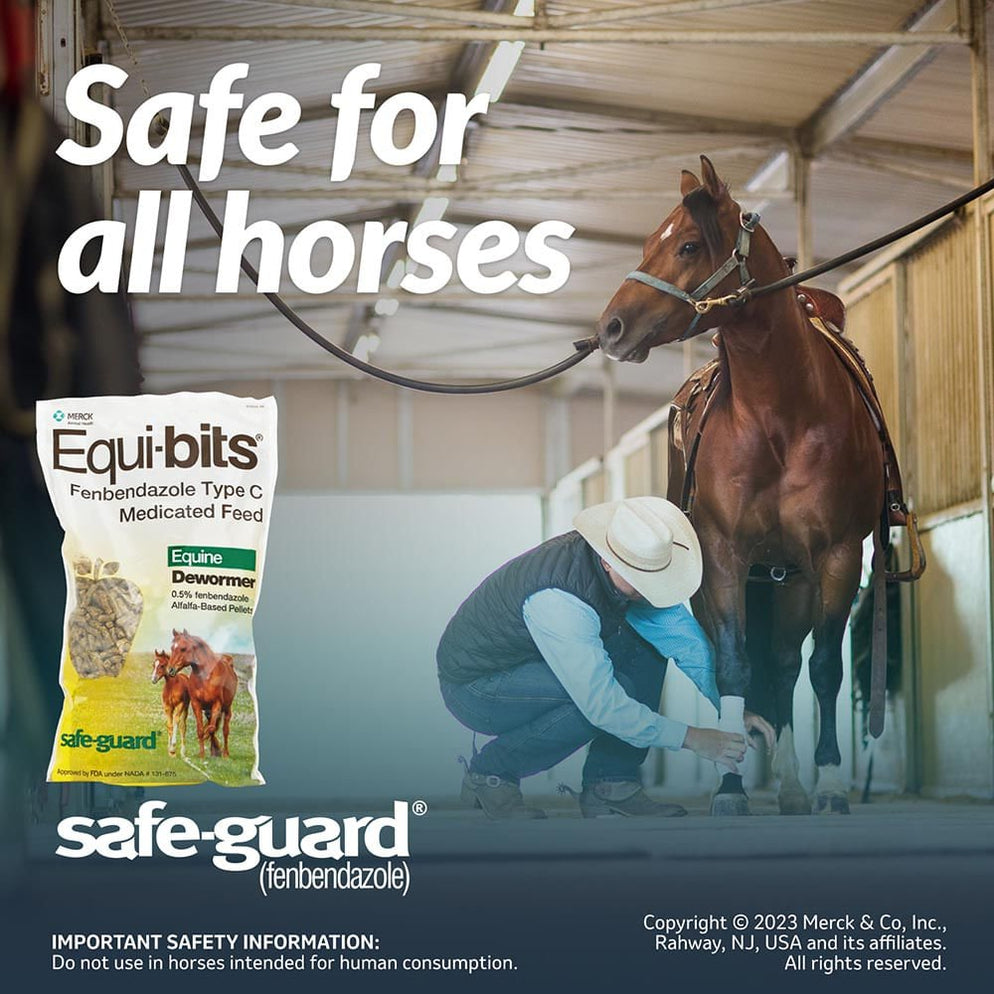 Safe-Guard Equi-Bits Horse Deworming Pellets — Jeffers