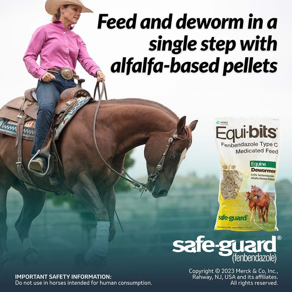 Safe-Guard Equi-Bits Horse Deworming Pellets — Jeffers