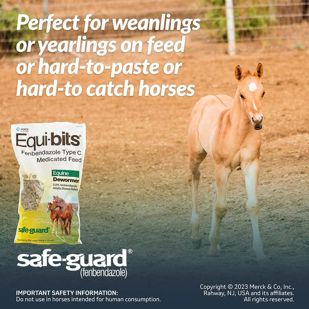 Safe-Guard Equi-Bits Horse Deworming Pellets — Jeffers