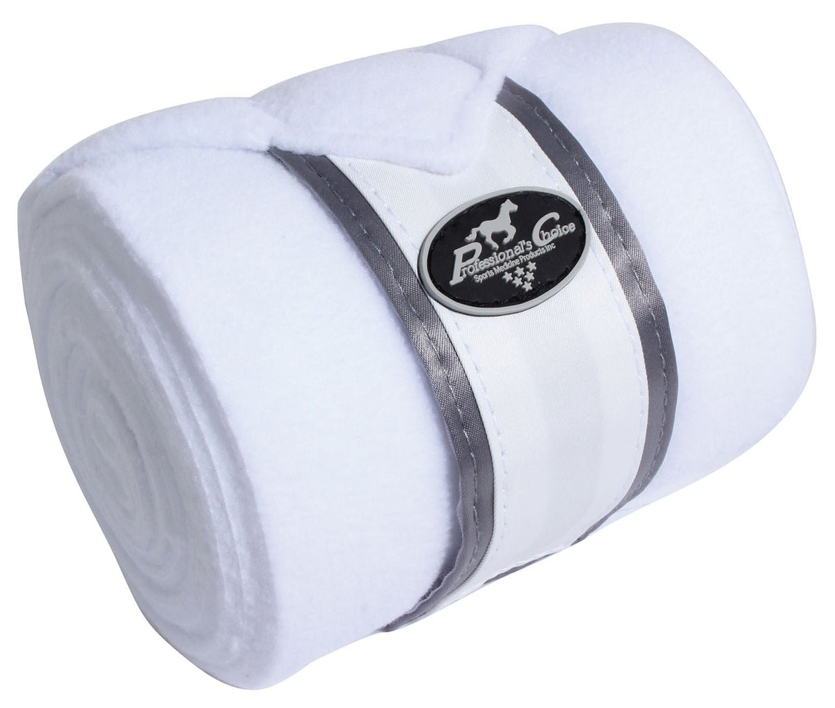 Professional's Choice Satin Polo Wraps, Charcoal/ Navy/ White — Jeffers