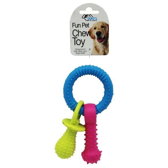 Duke's Soft Puppy Chew Ring, 5" — Jeffers