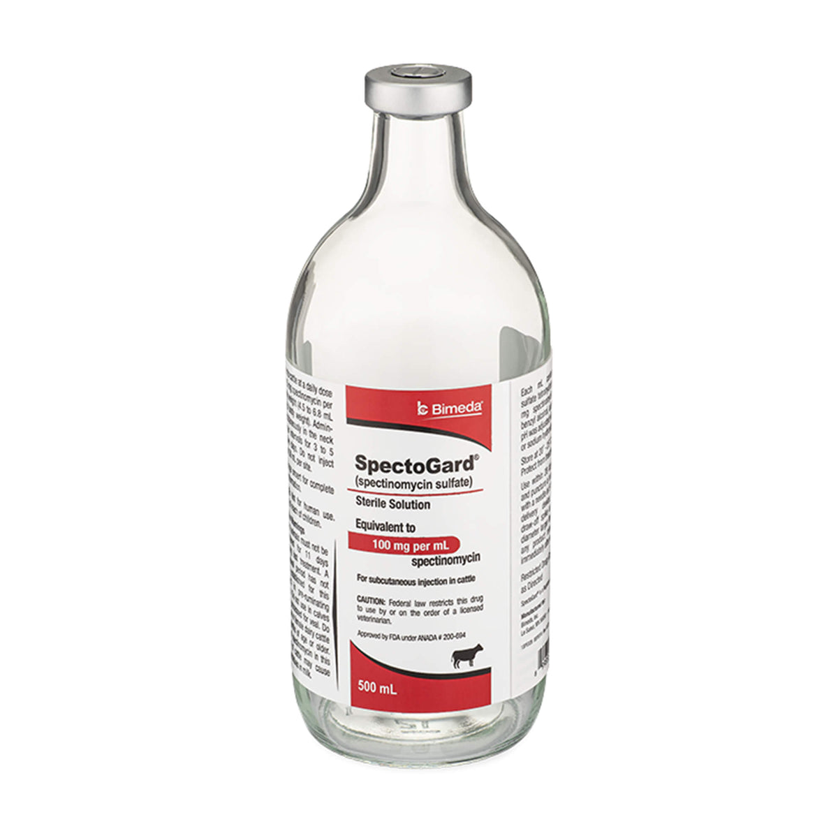 SpectoGard Sterile Solution, 500 mL for cattle — Jeffers