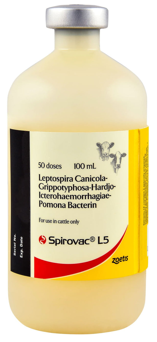Spirovac® L5 Cattle Vaccine for Lepto Hardjo — Jeffers