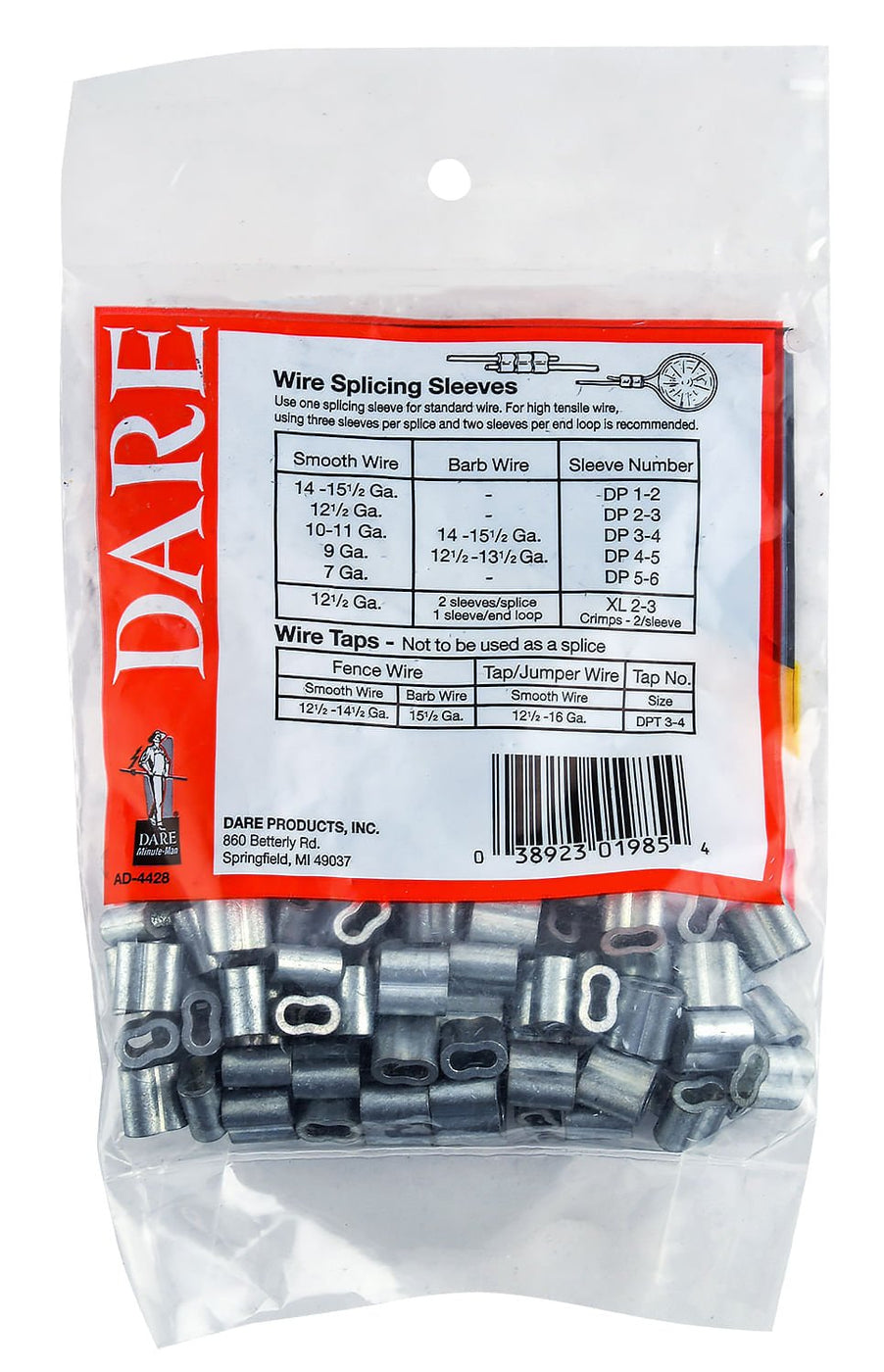 Dare Splicing Sleeves — Jeffers