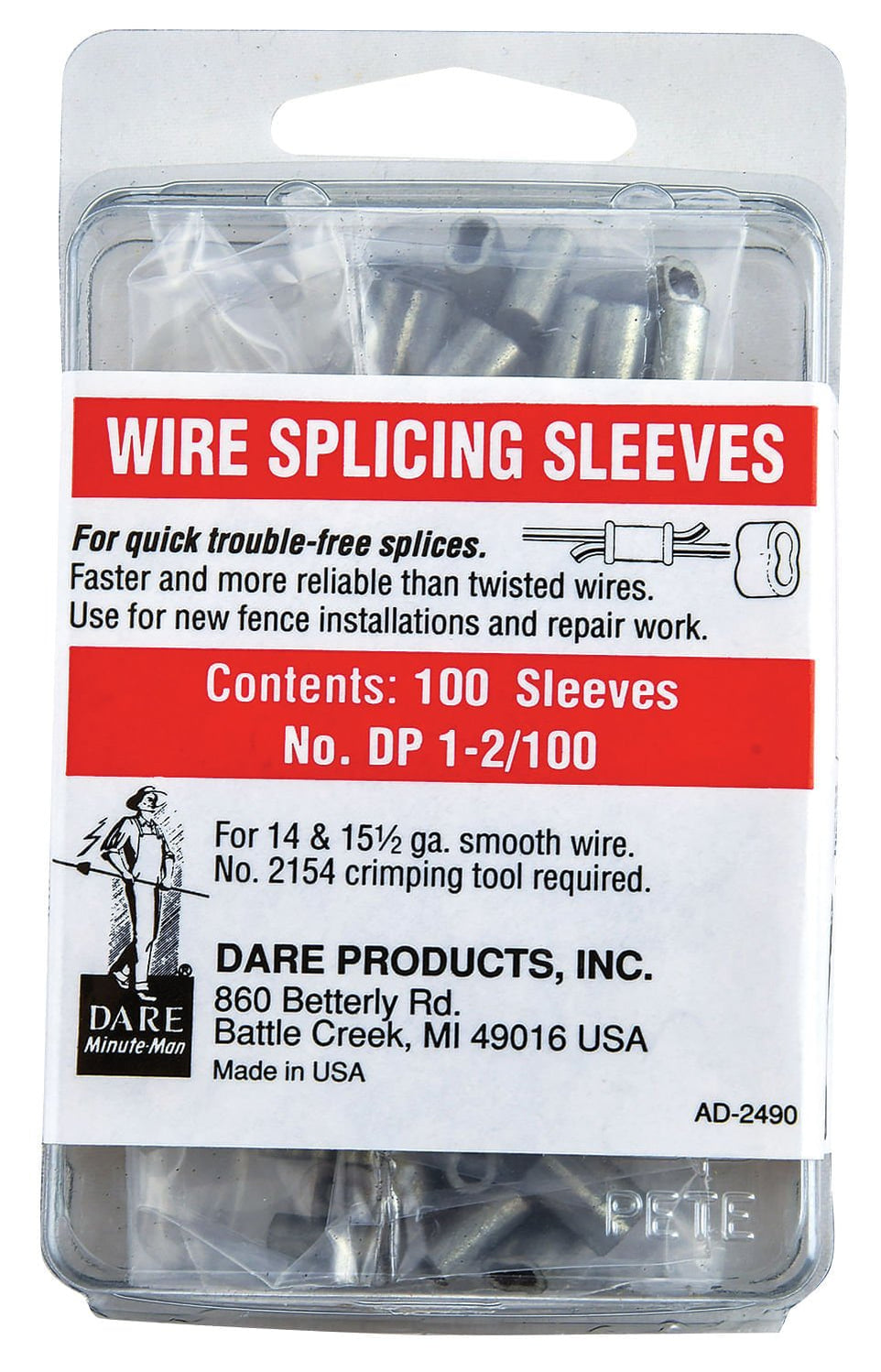 Dare Splicing Sleeves — Jeffers