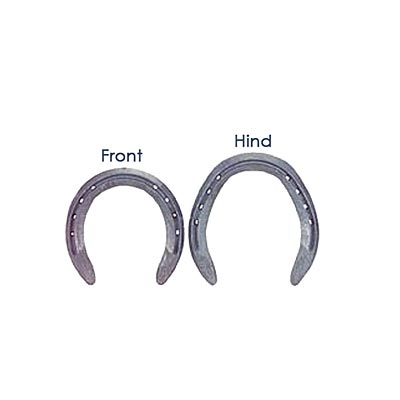 St. Croix Steel Eventer Horseshoes, Front/Hind — Jeffers
