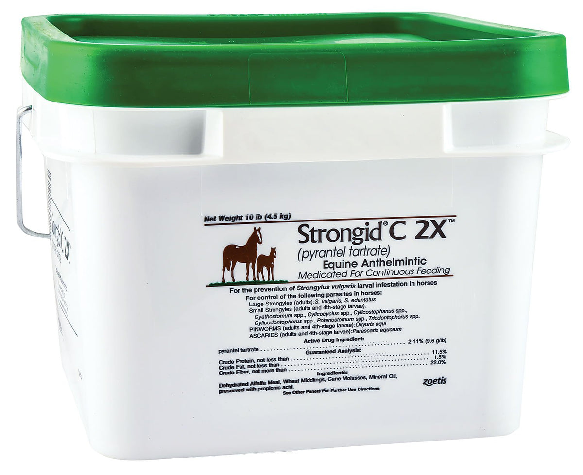 Strongid C 2X Concentrated Daily Equine Anthelmintic — Jeffers