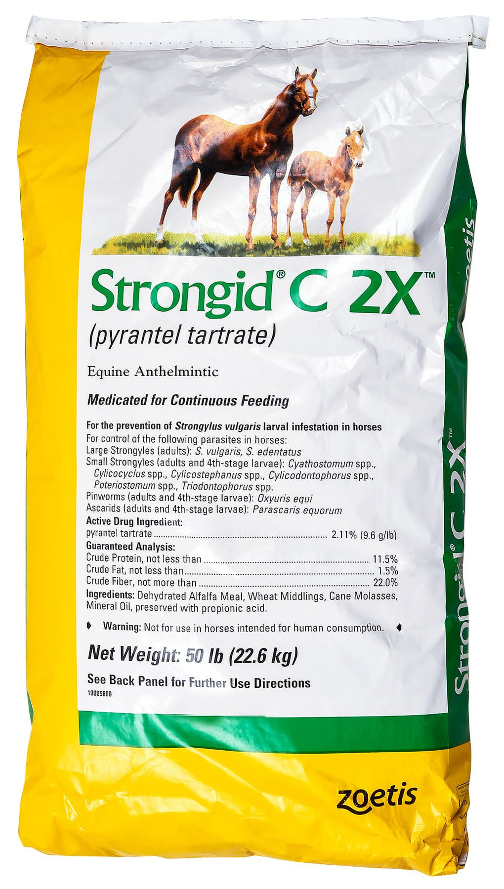 Strongid C 2X Concentrated Daily Equine Anthelmintic — Jeffers