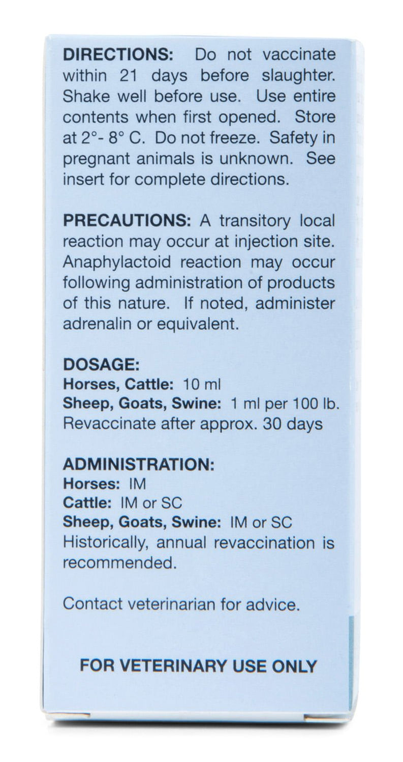 Colorado Serum Tetanus Toxoid Vaccine, Unconcentrated — Jeffers