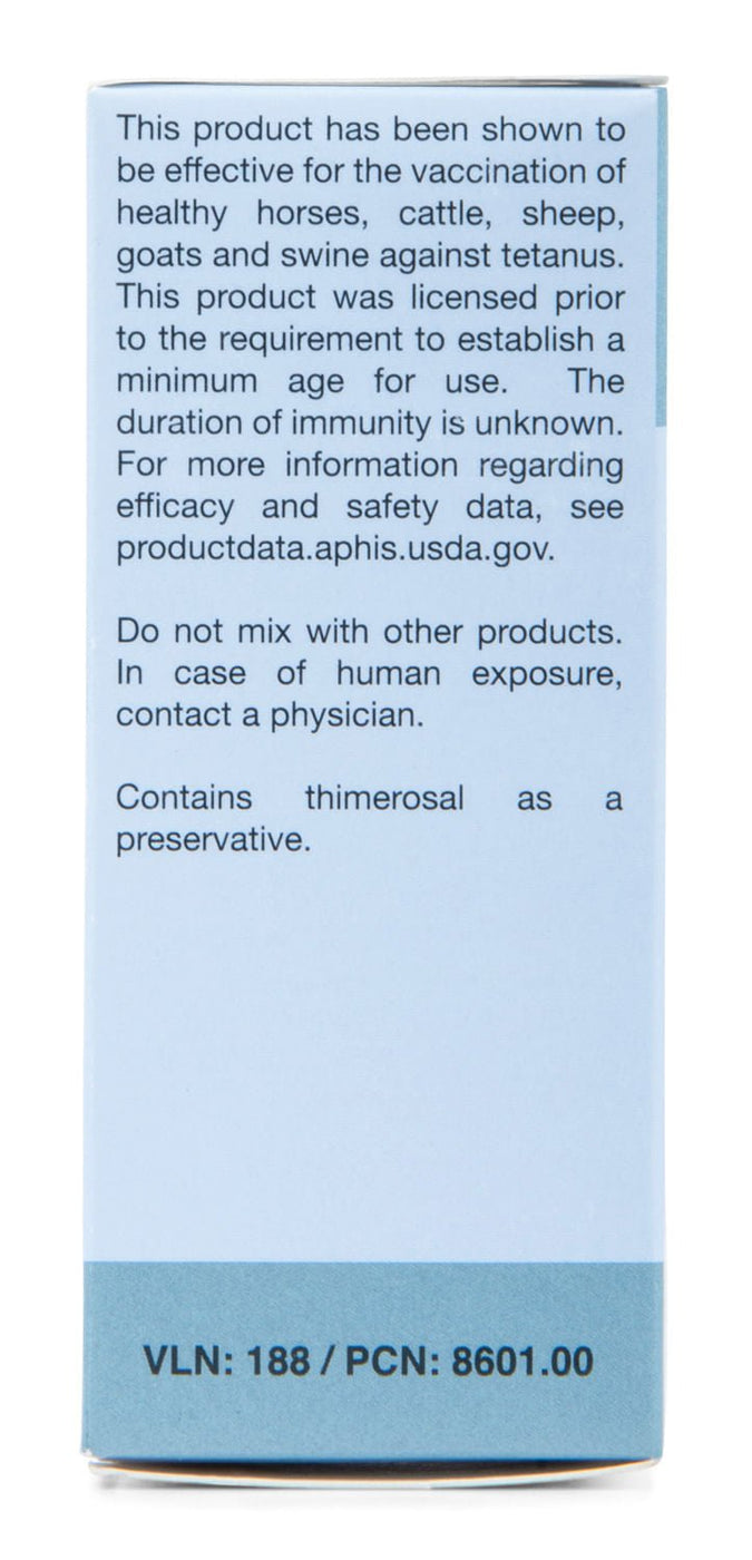 Colorado Serum Tetanus Toxoid Vaccine, Unconcentrated — Jeffers
