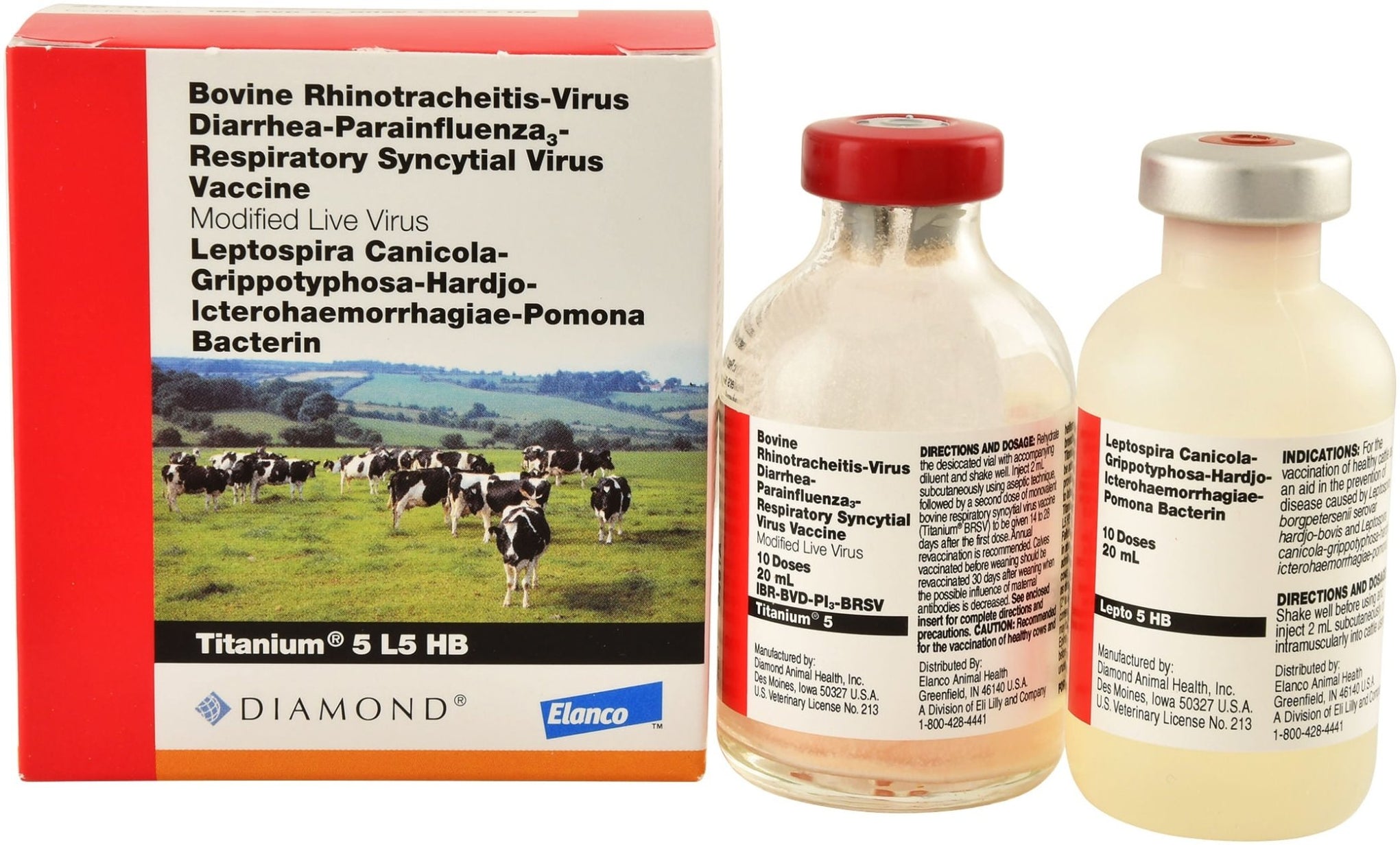 Titanium 5 L5 HB Cattle Vaccine with Lepto — Jeffers