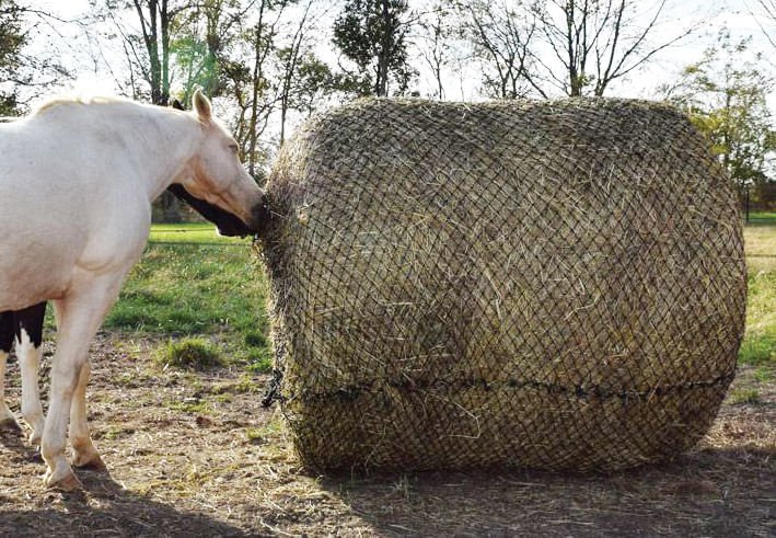 Tough 1 Round Bale Slow Feed Hay Net 2.5" — Jeffers