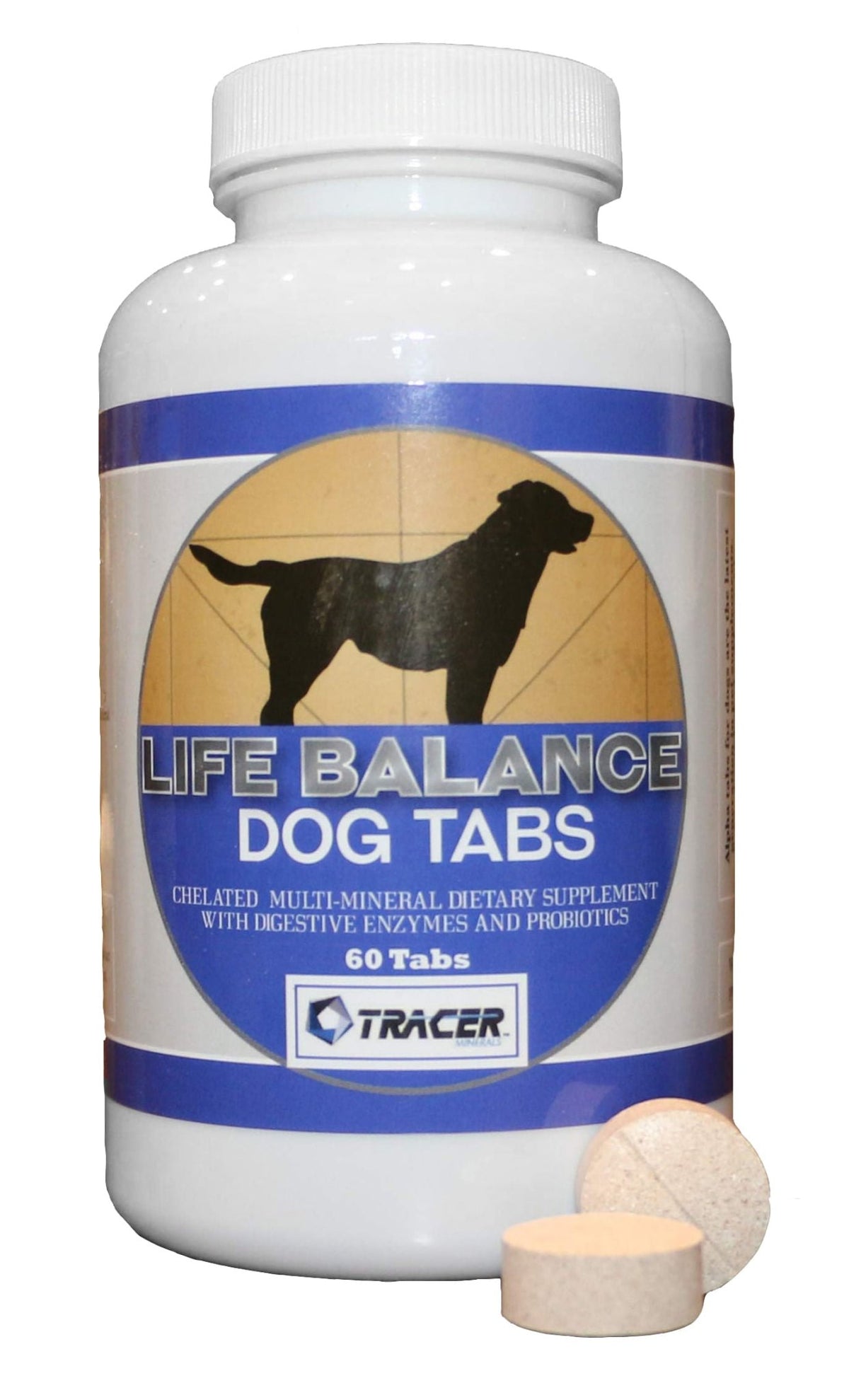 Tracer Life Balance Dog Tabs, 60 count — Jeffers
