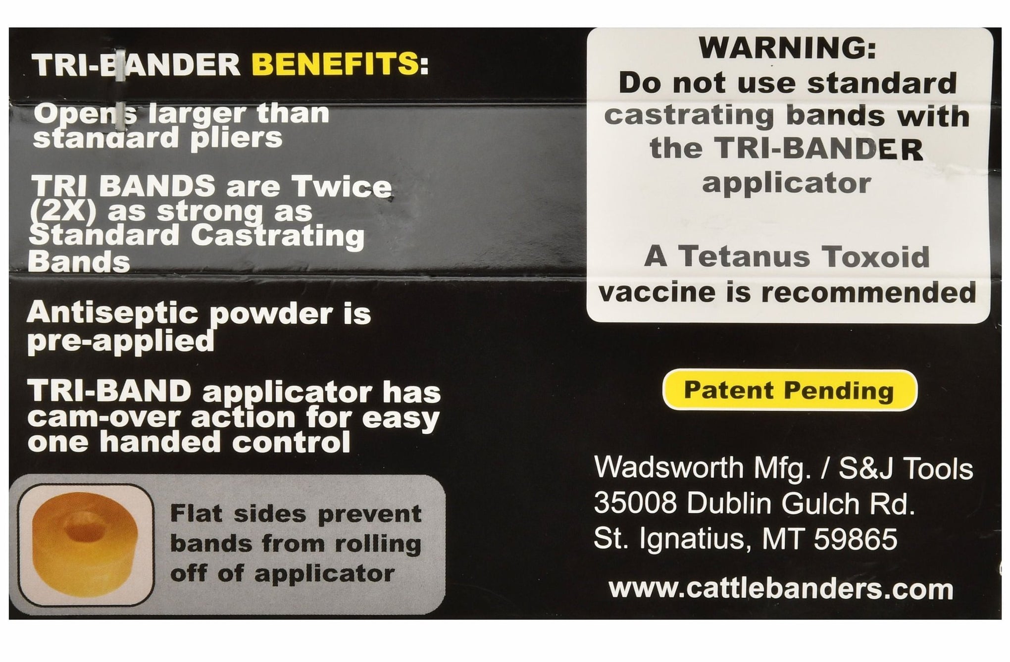 Tri-Band Castration Bander (and Bands) — Jeffers