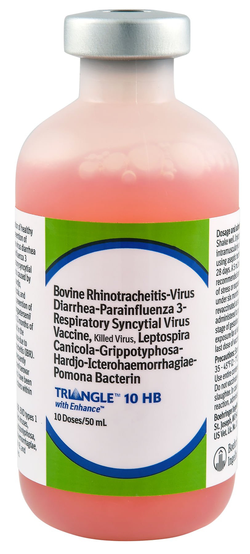 Triangle 10 HB Cattle Vaccine (Formerly Triangle 9 + Type II BVD) — Jeffers