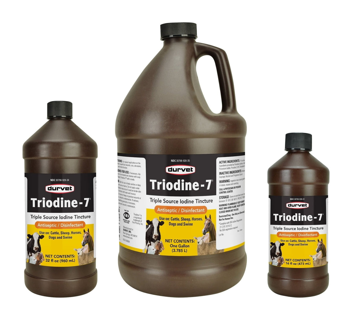 Durvet Triodine-7, 16 oz — Jeffers