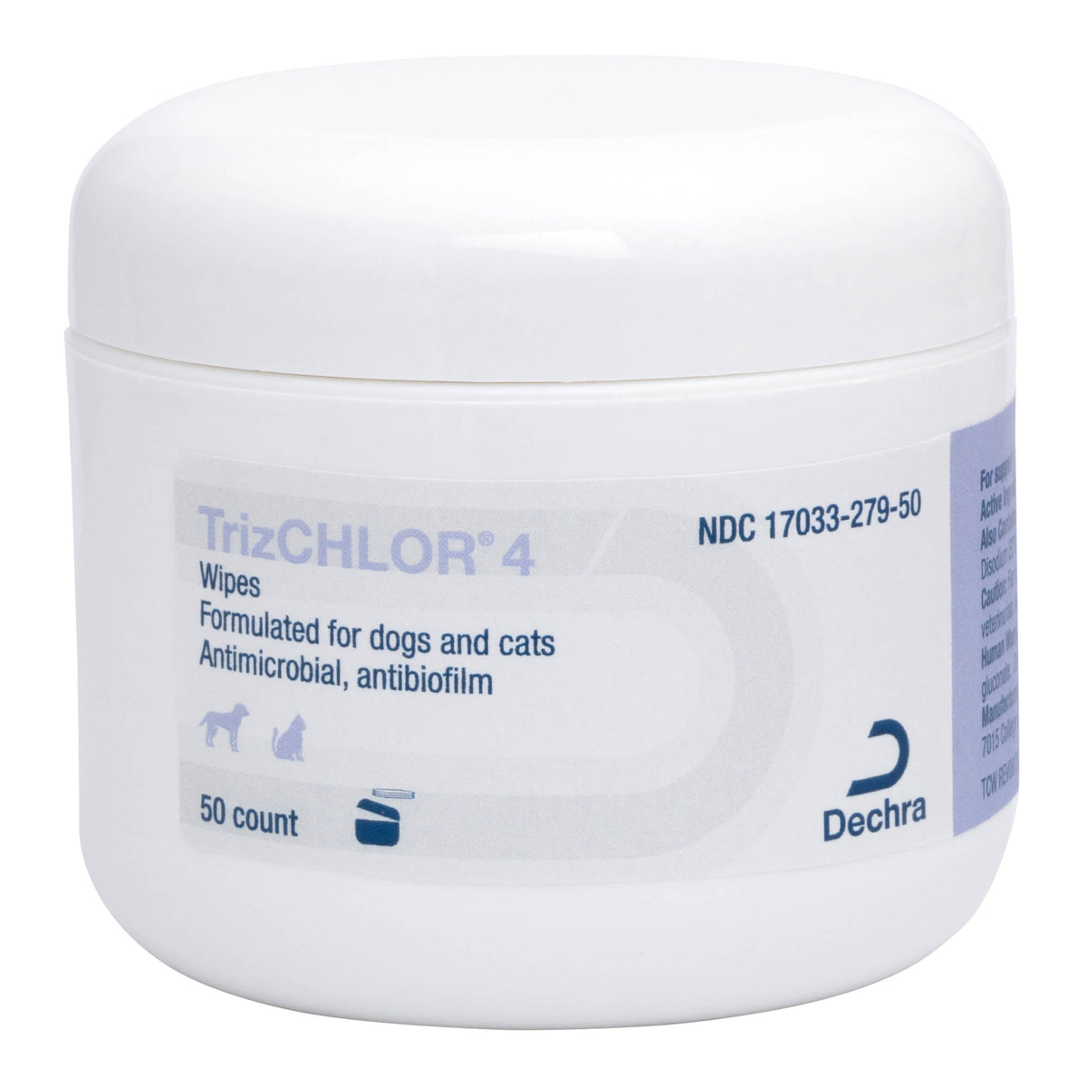 TrizCHLOR 4 Wipes for Dogs and Cats, 50 count — Jeffers