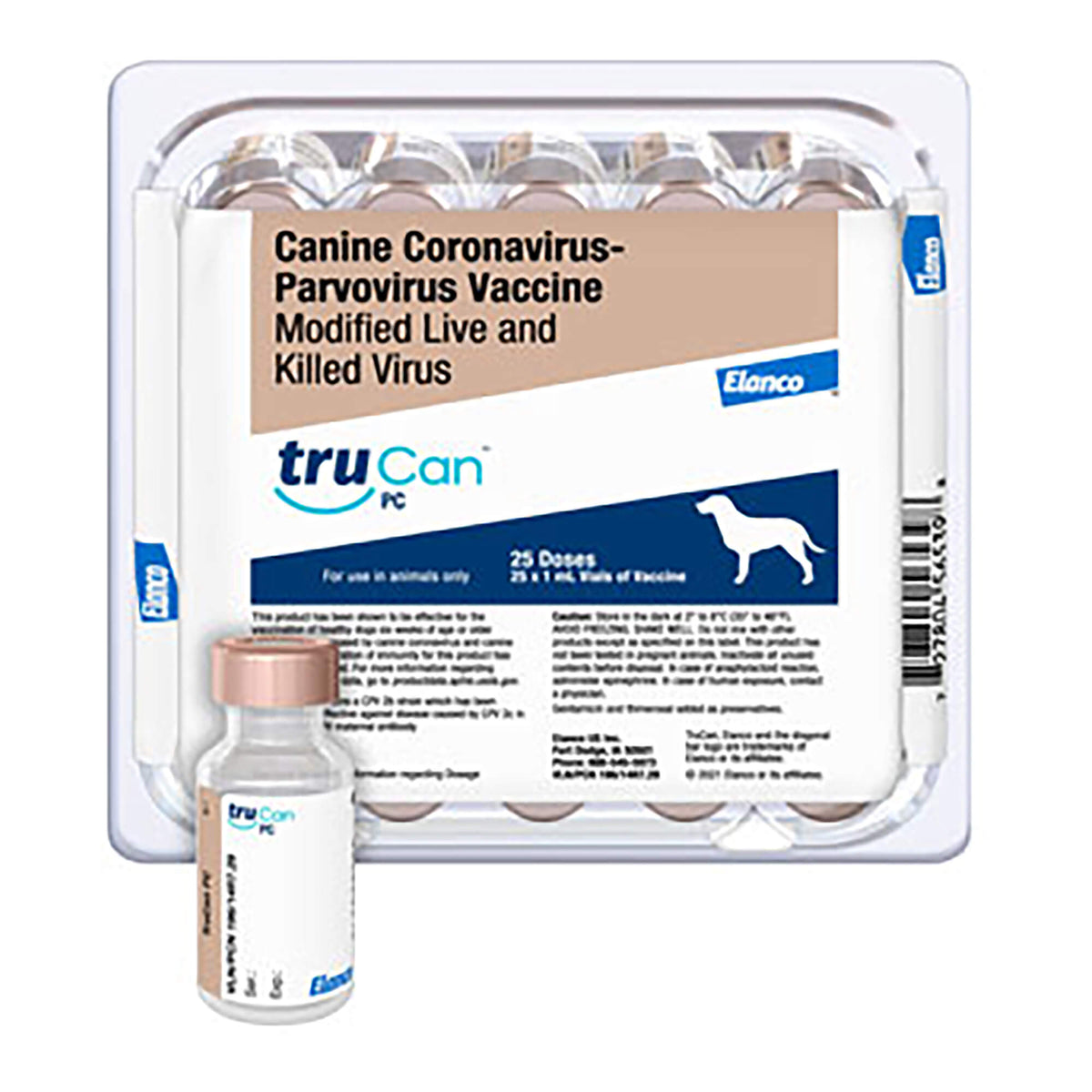 TruCan PC / Duramune Max PC Dog Vaccine, 25 x 1mL — Jeffers