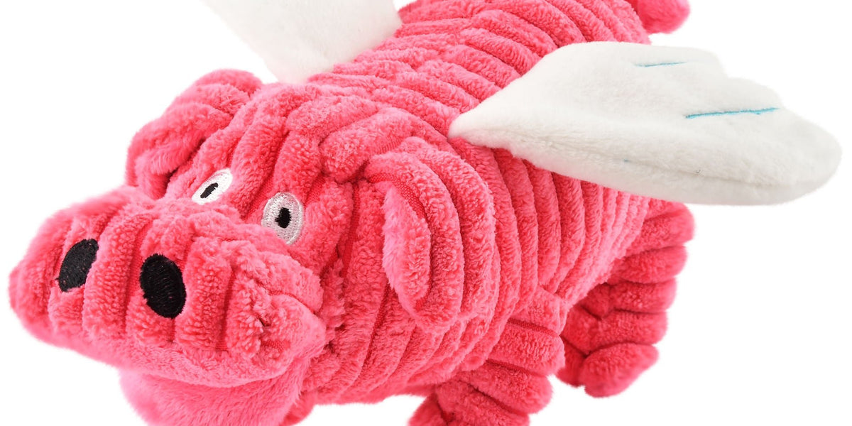 Tuff Plush Flying Pig Plush Dog Toy — Jeffers