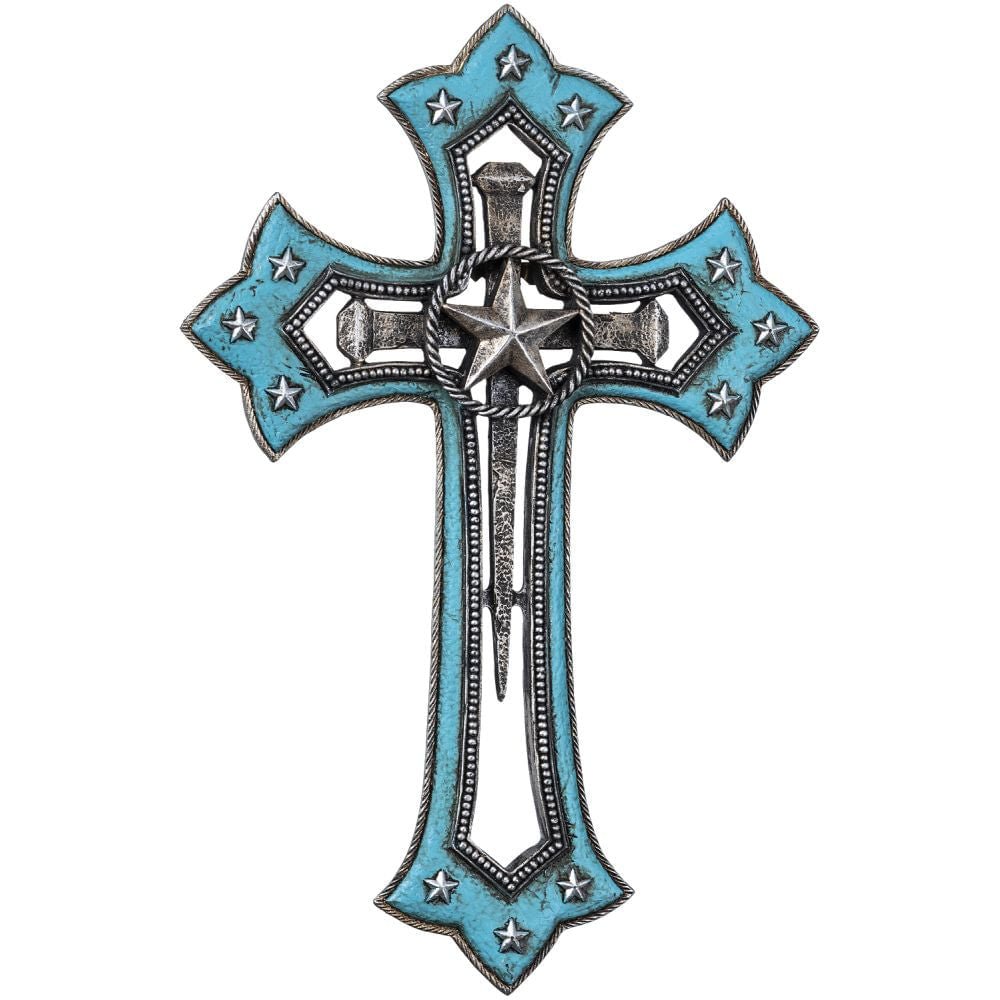 Turquoise Star Cross Wall Hanging by Tough 1 — Jeffers