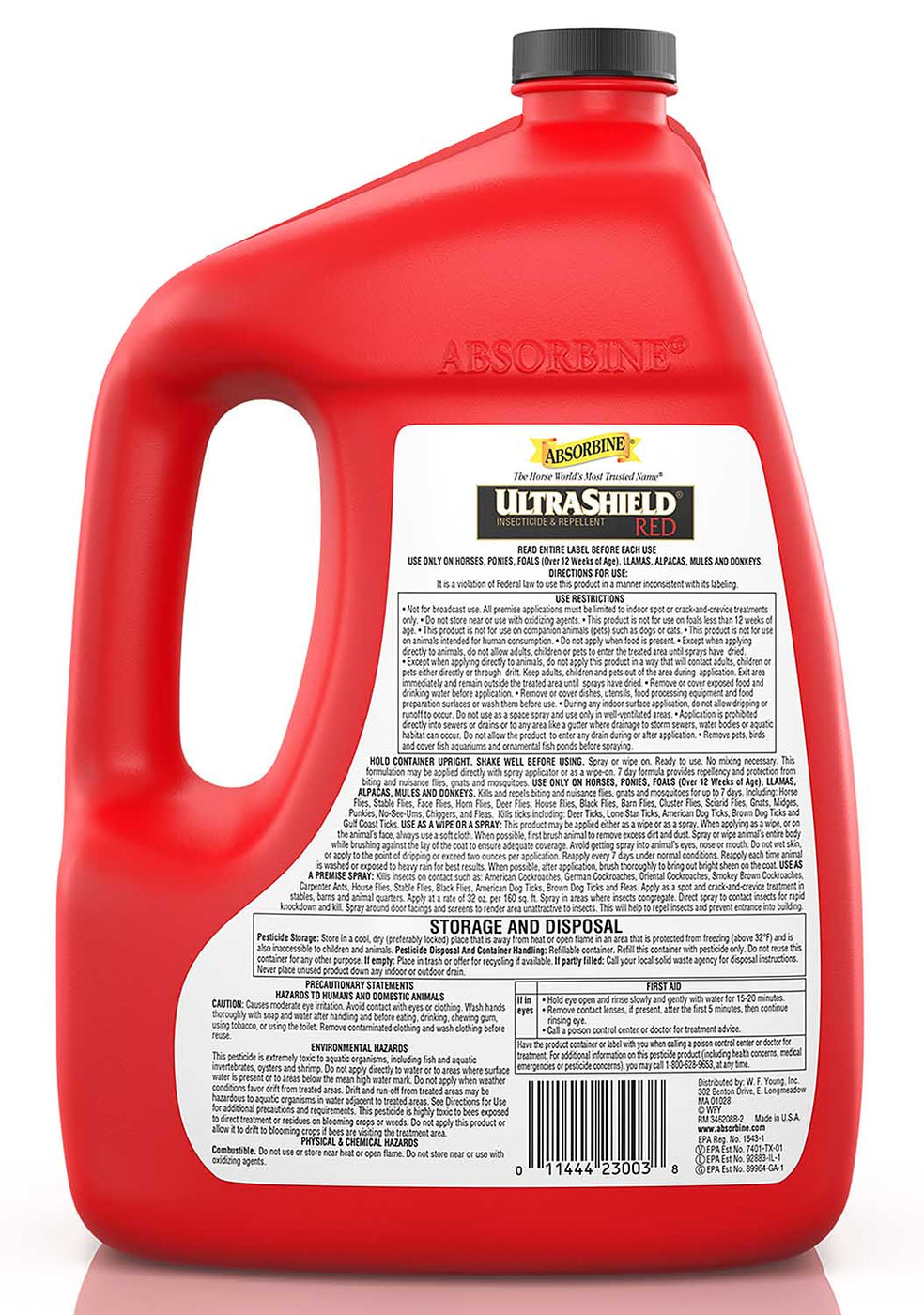 UltraShield Red Insecticide & Repellent Fly Spray — Jeffers