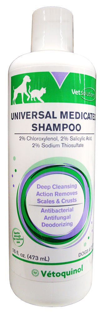 Vet Solutions Universal Medicated Pet Shampoo, 16 fl oz — Jeffers