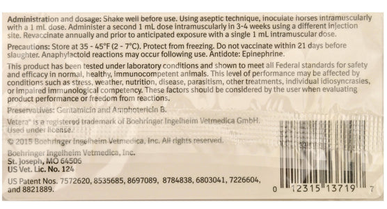Vetera Gold XP Horse Vaccine, Single Dose — Jeffers