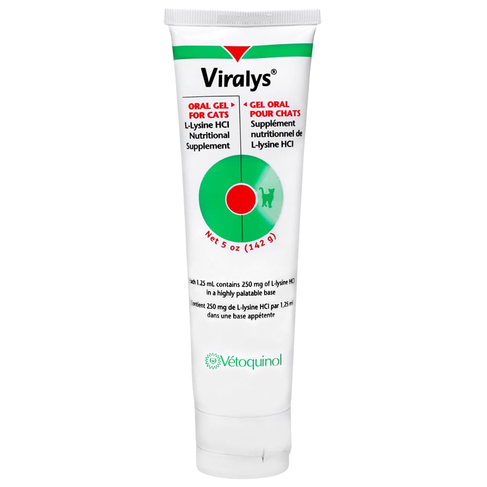 Viralys Gel L-Lysine Supplement for Cats, 5oz Tube — Jeffers