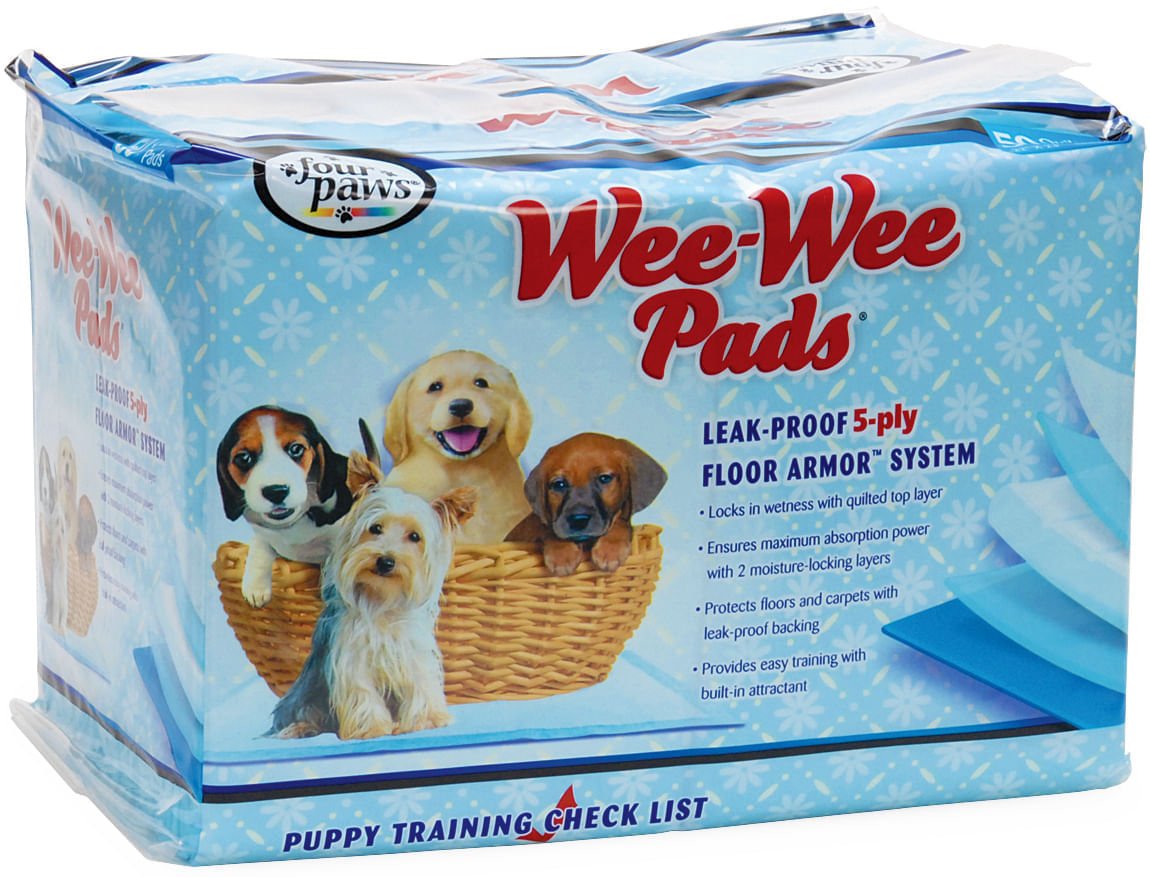 Four Paws Wee Wee Pads, 22" x 23" — Jeffers
