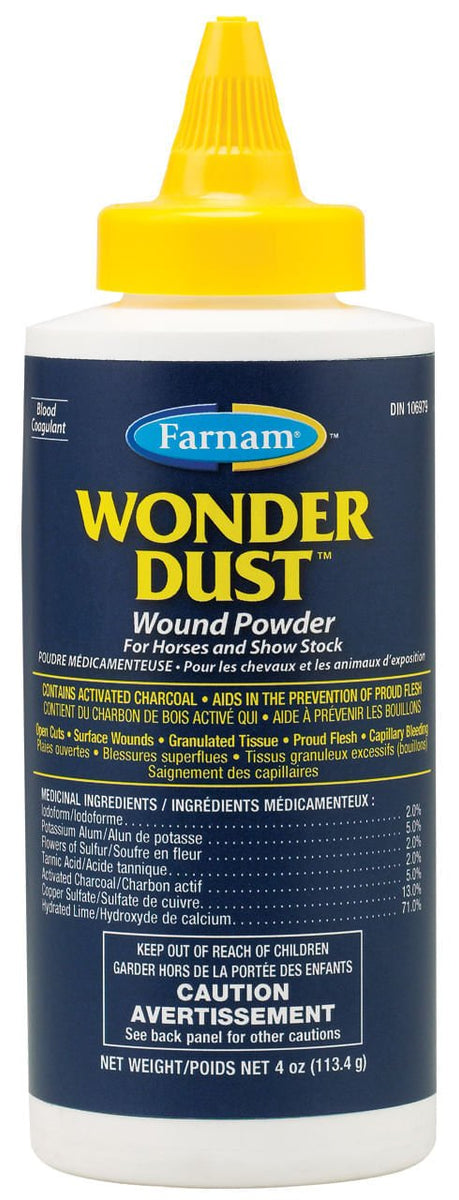 Wonder Dust for Horses and Show Stock, 4 oz — Jeffers