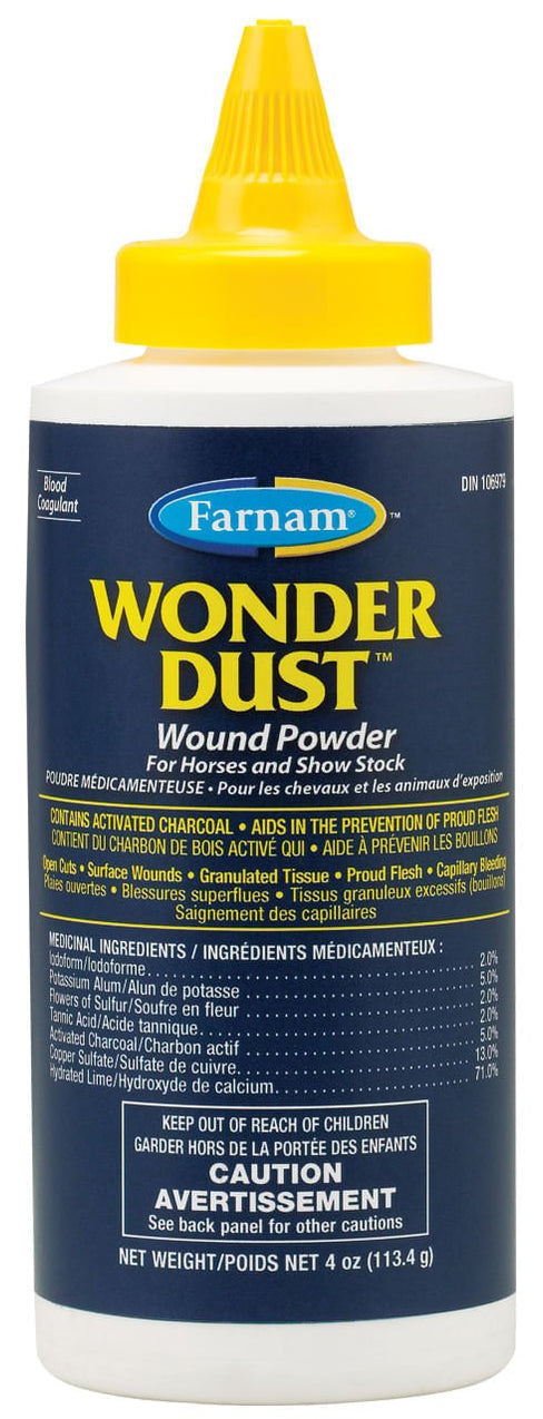 Wonder Dust for Horses and Show Stock, 4 oz — Jeffers
