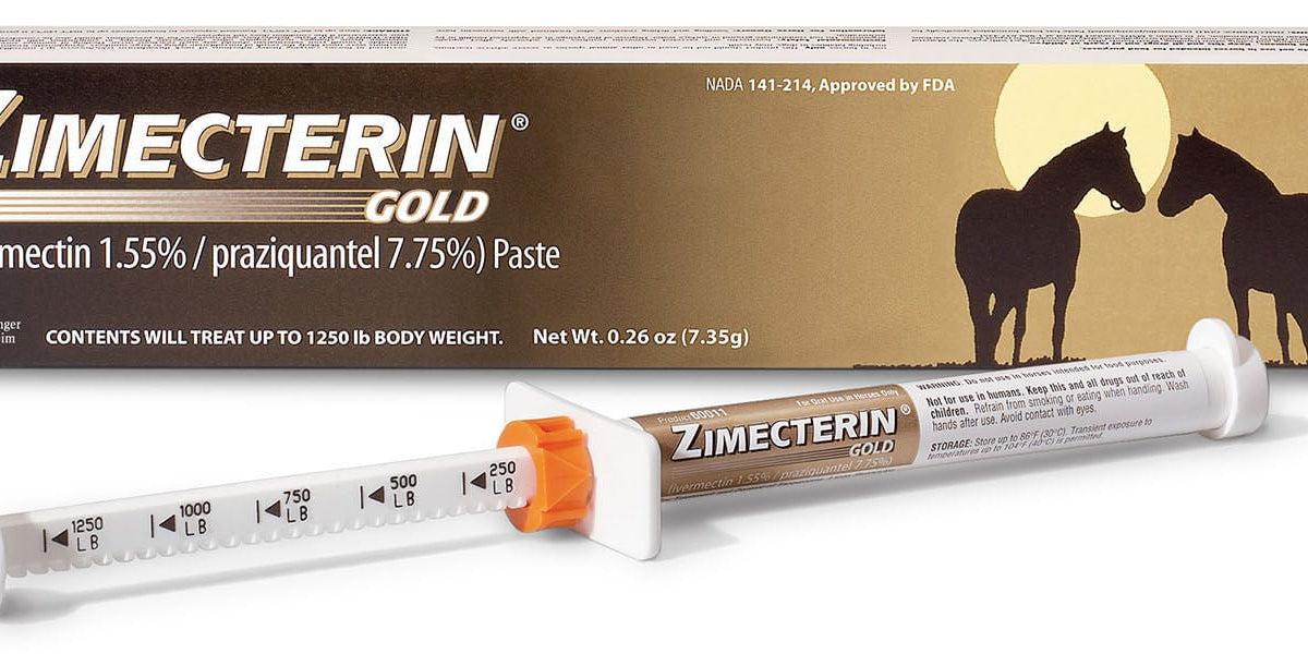 Zimecterin Gold Horse Wormer (Paste), Single dose — Jeffers