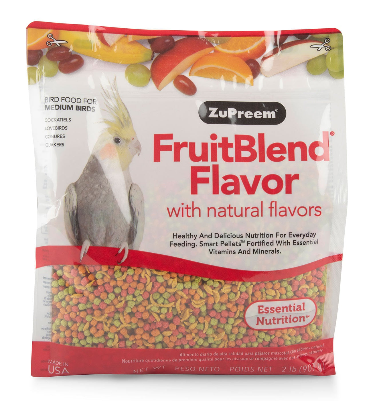 Zupreem Avian FruitBlend Premium Bird Food — Jeffers