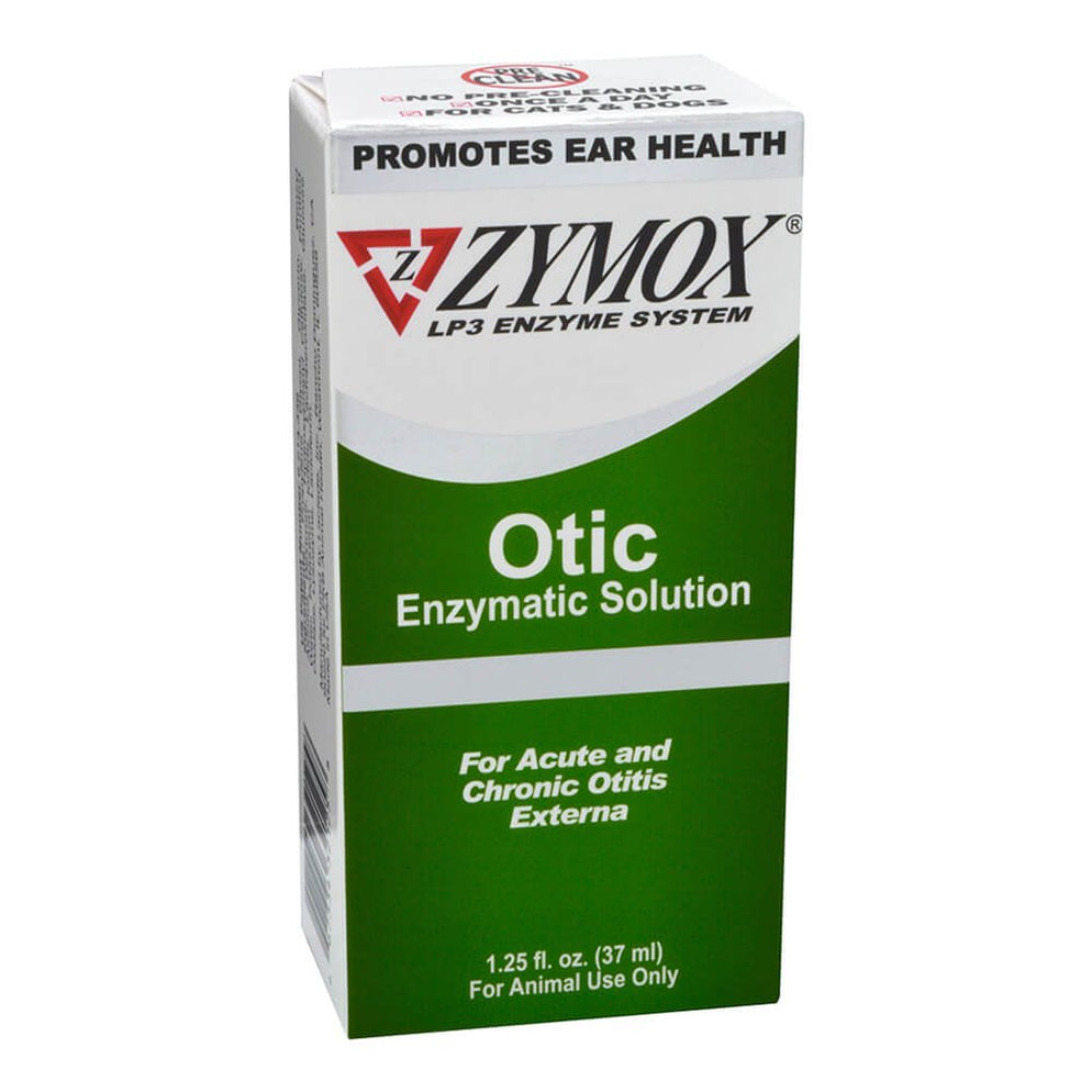 Zymox Otic Hydrocortisone Free for Animal Ear Care — Jeffers