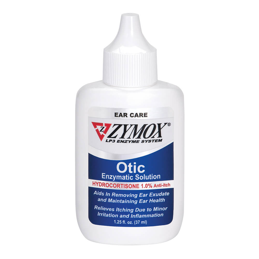 Zymox Otic with Hydrocortisone 1.25 oz Bottle — Jeffers